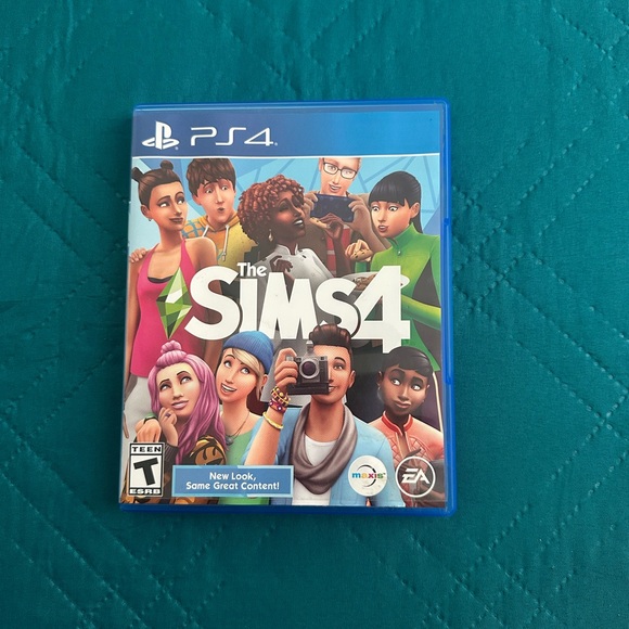 Sony | Video Games & Consoles | Sony Ps4 The Sims 4 Blue Case | Poshmark